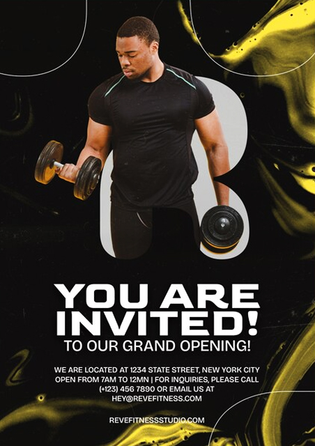 Best Fitness Invitation Templates Ideas and Example