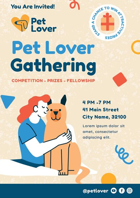 Best Pet Shop Invitation Templates Ideas and Example