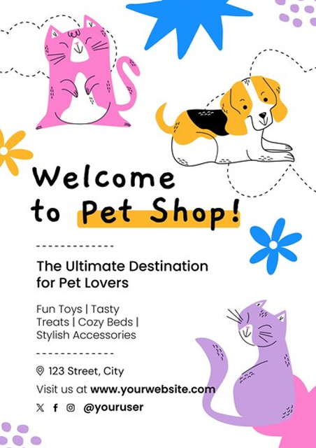 Best Pet Shop Invitation Templates Ideas and Example
