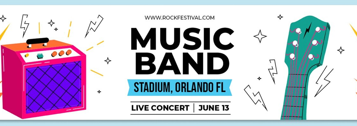 Best Band Banner Design Ideas and Example