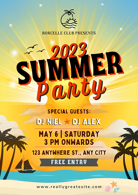 Best Party Flyer Design Ideas and Example