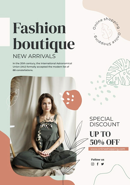 Best Boutique Poster Design Ideas and Example