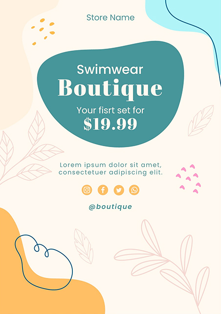 Best Boutique Poster Design Ideas and Example